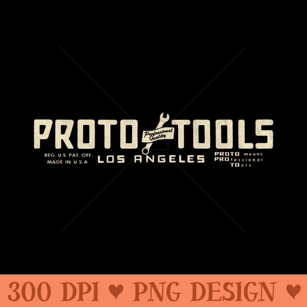 Vintage Proto Tools by Buck - Clipart PNG | Inspire Uplift