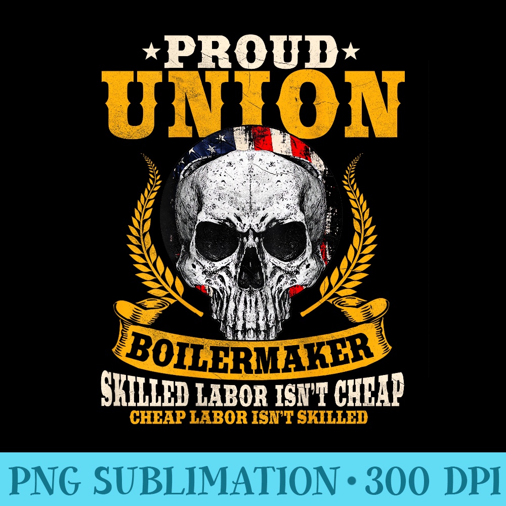 Union Boilermaker Design On Back Of Clothing - PNG Download | Inspire ...