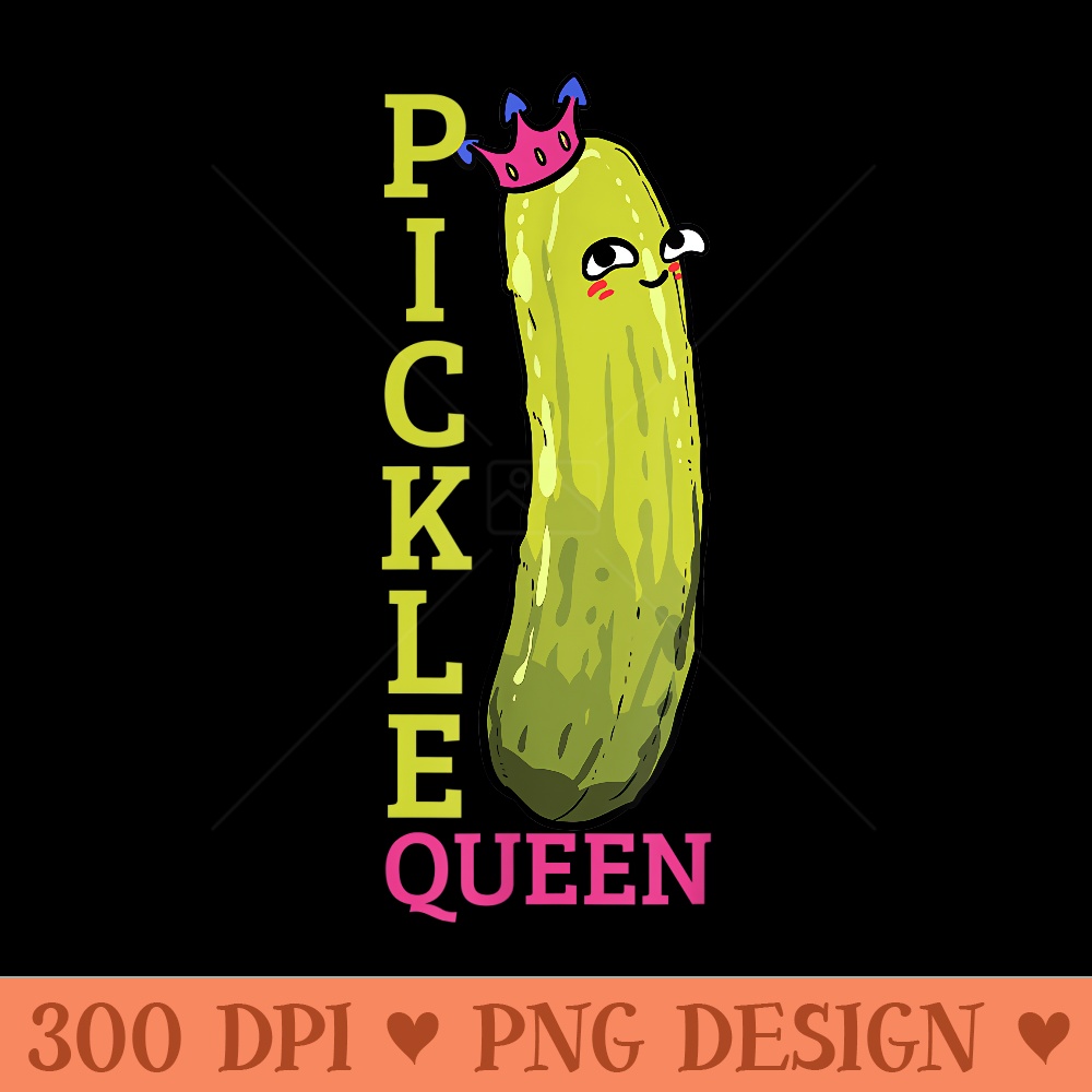 Pickle Queen Canning Can Season - Transparent PNG Clipart | Inspire Uplift