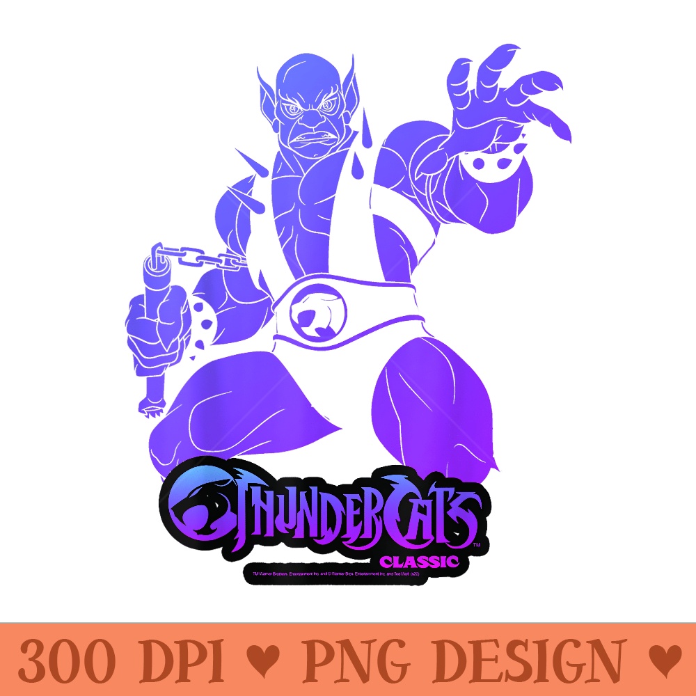 ThunderCats Panthro Gradient Portrait - High Quality PNG fil | Inspire ...