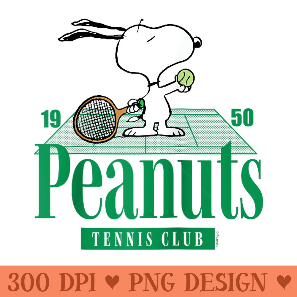 Peanuts Peanuts Tennis Club Raglan Baseball - PNG graphics | Inspire Uplift