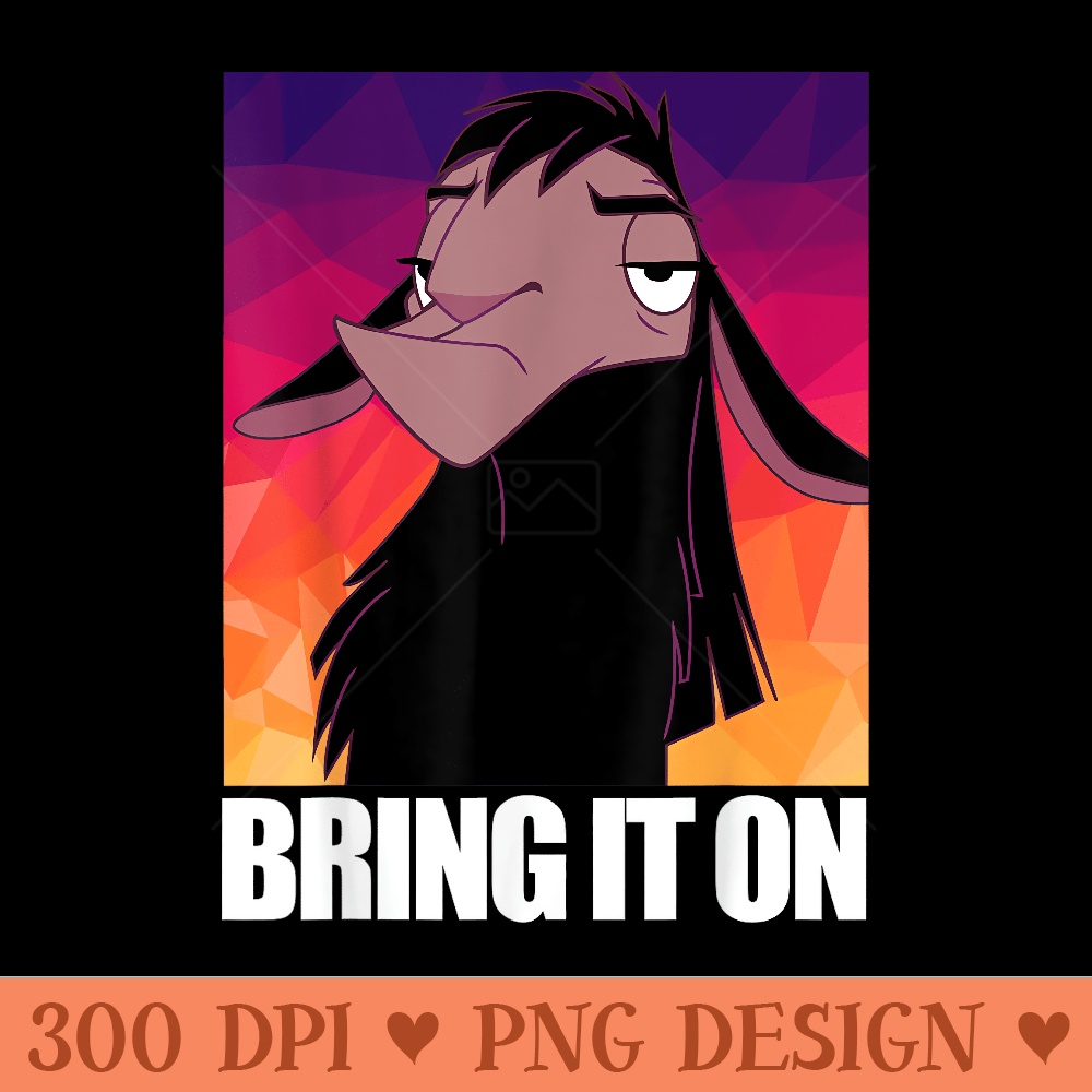 Disney Emperors New Groove Kuzco Llama Bring It On T - High | Inspire ...