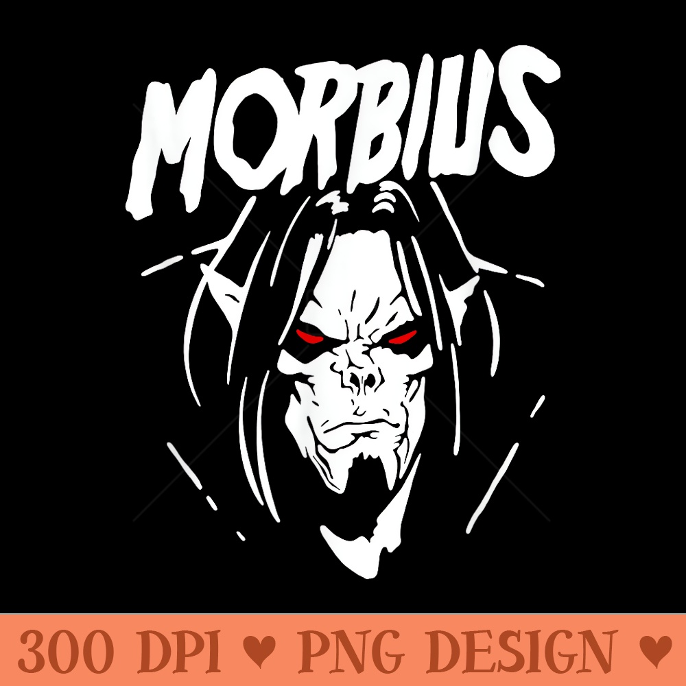 Marvel Comics Retro Classic Morbius Big Face Outline - Free | Inspire ...