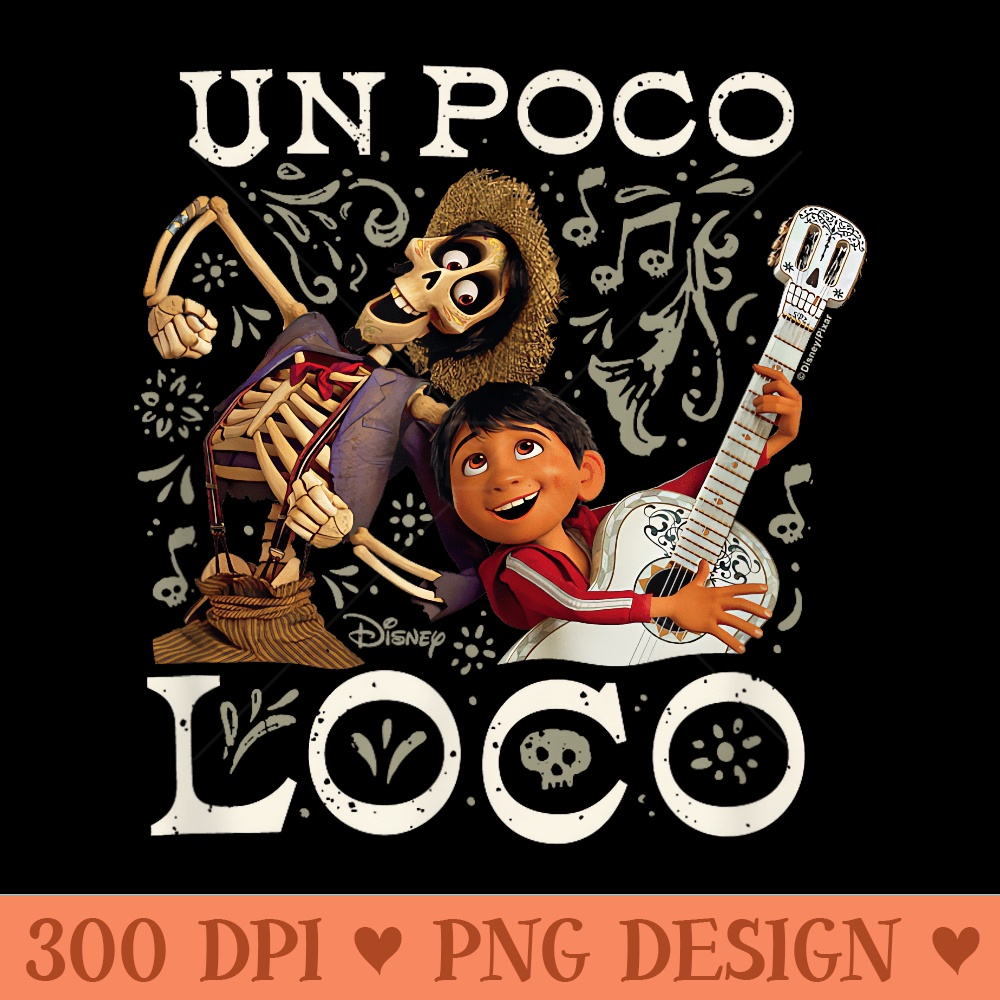 Coco Un Poco Loco - PNG design assets | Inspire Uplift