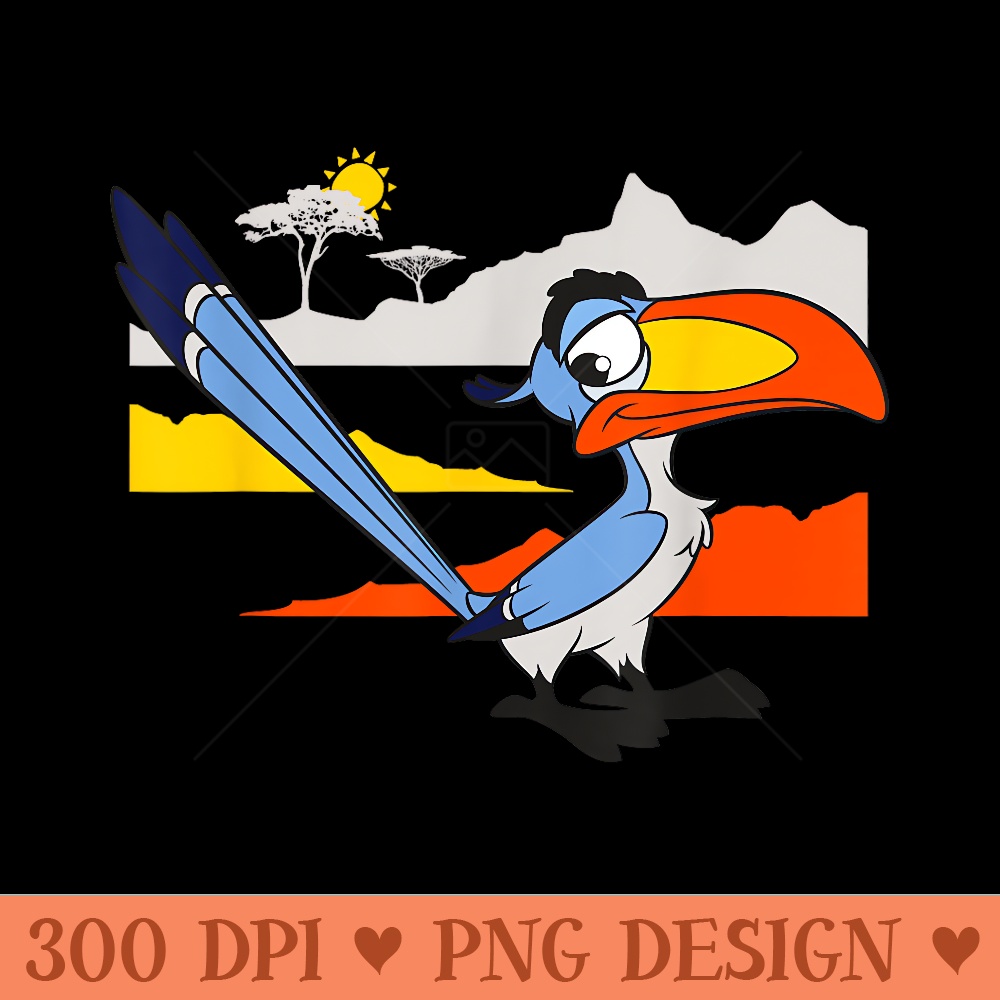 Disney The Lion King Zazu Pride Lands T - PNG Clipart | Inspire Uplift