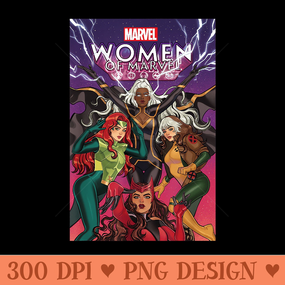 Marvel Women of Marvel Storm Rogue Jean Grey Scarlet Witch - | Inspire ...