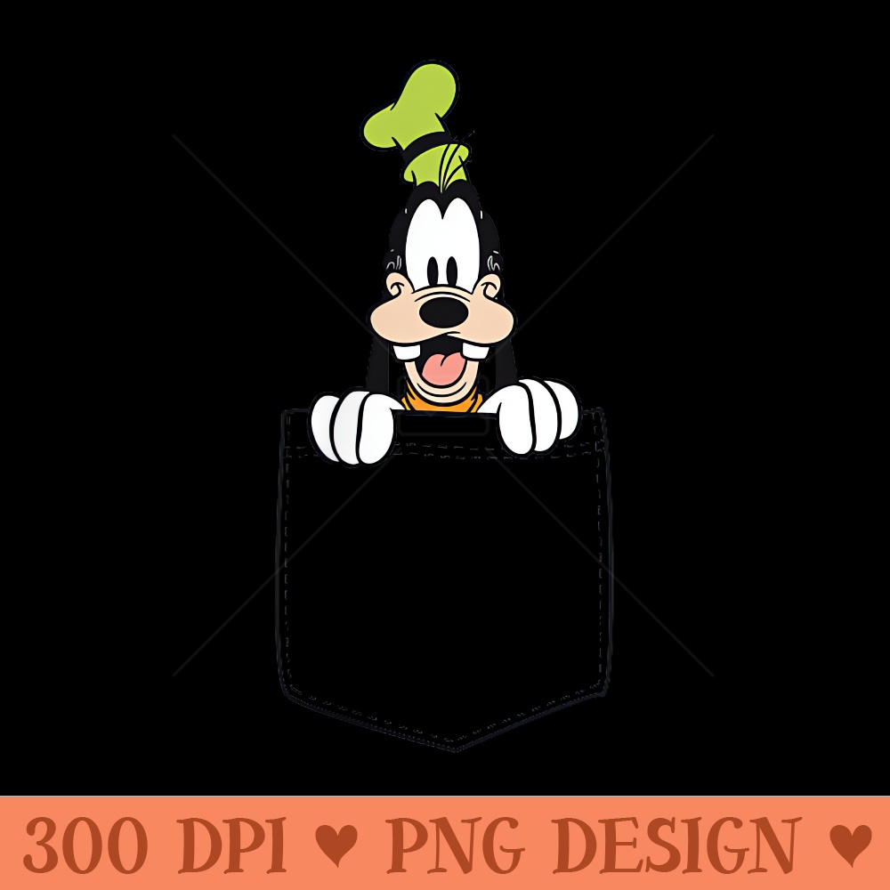 Disney Goofy Pocket - Beautiful PNG download | Inspire Uplift