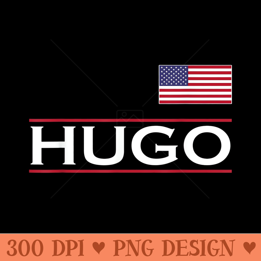 HUGO Personalized Name Funny Birthday Idea - PNG Templates | Inspire Uplift
