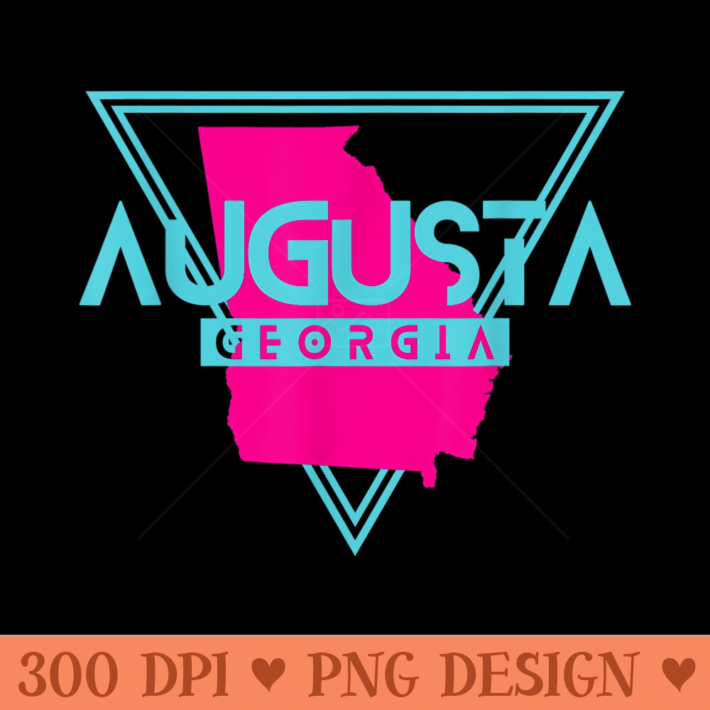 Augusta Georgia T Triangle GA Souvenirs - Transparent PNG Cl | Inspire ...
