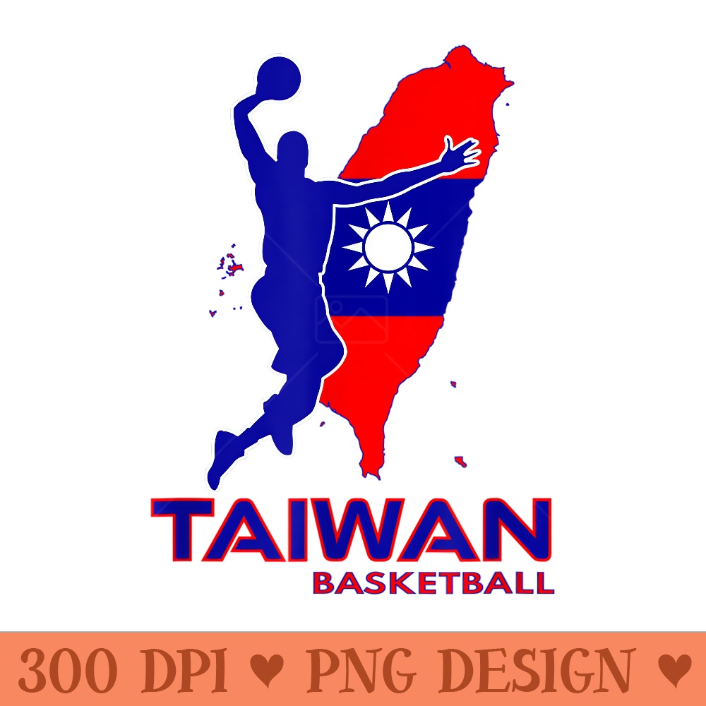 Pro Asian Taiwanese Basketball Player Taiwan Flag Map Art - | Inspire ...