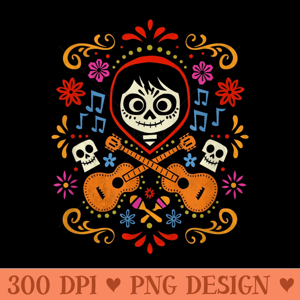 Disney Pixar Coco Musical Miguel - Vector PNG download | Inspire Uplift