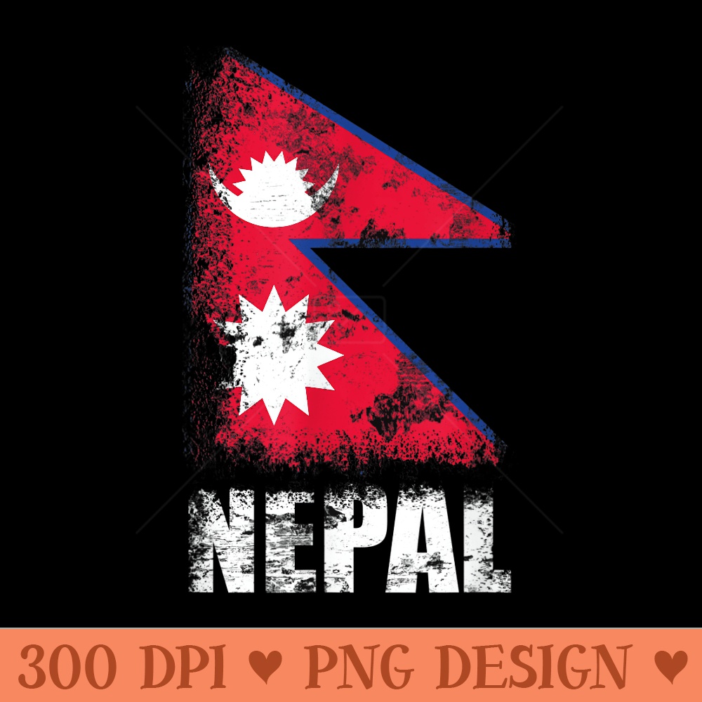 Nepal Flag T Nepalese Flag - Unique Sublimation PNG Download | Inspire ...