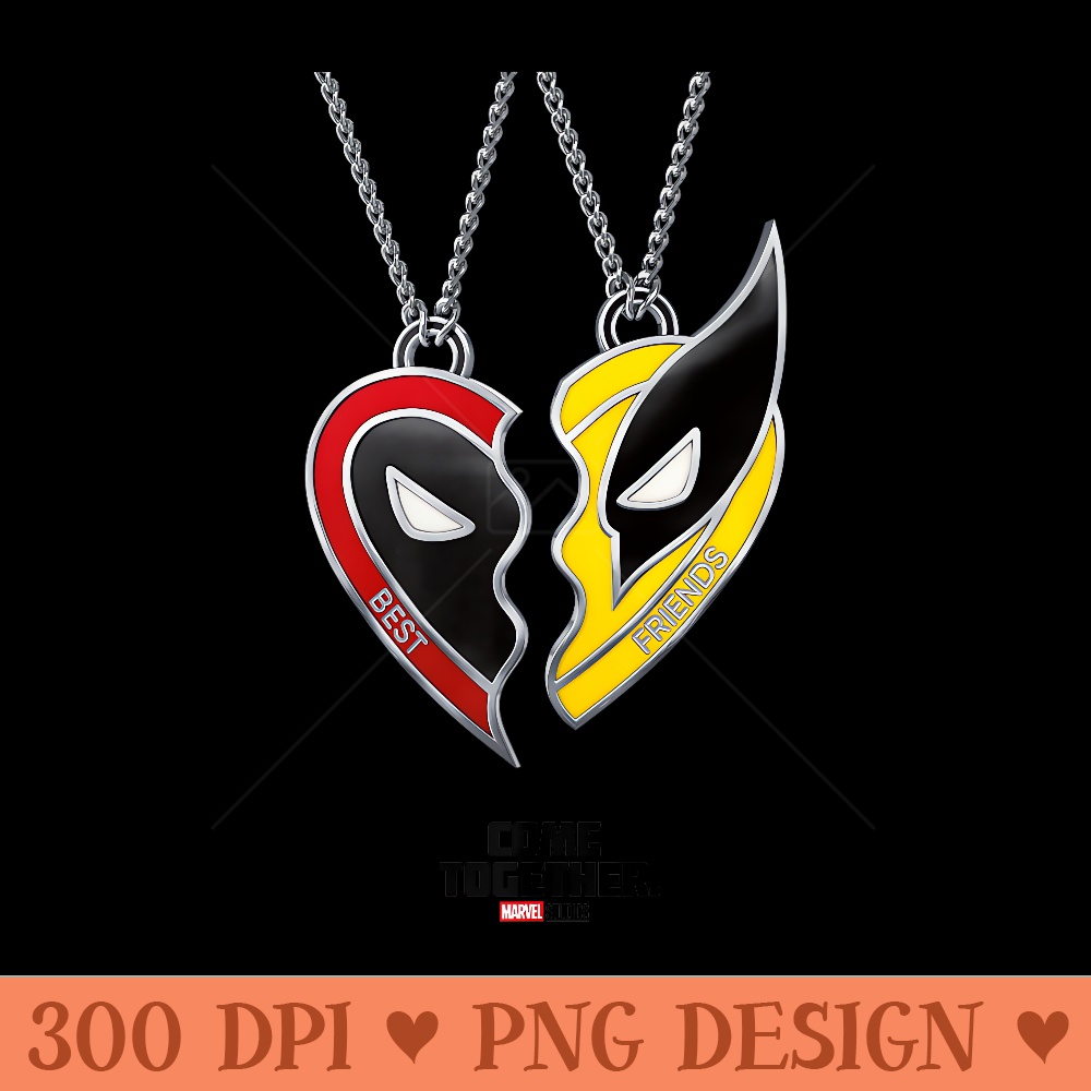 Marvel Deadpool Wolverine Come Together Friendship Poster Pr | Inspire ...