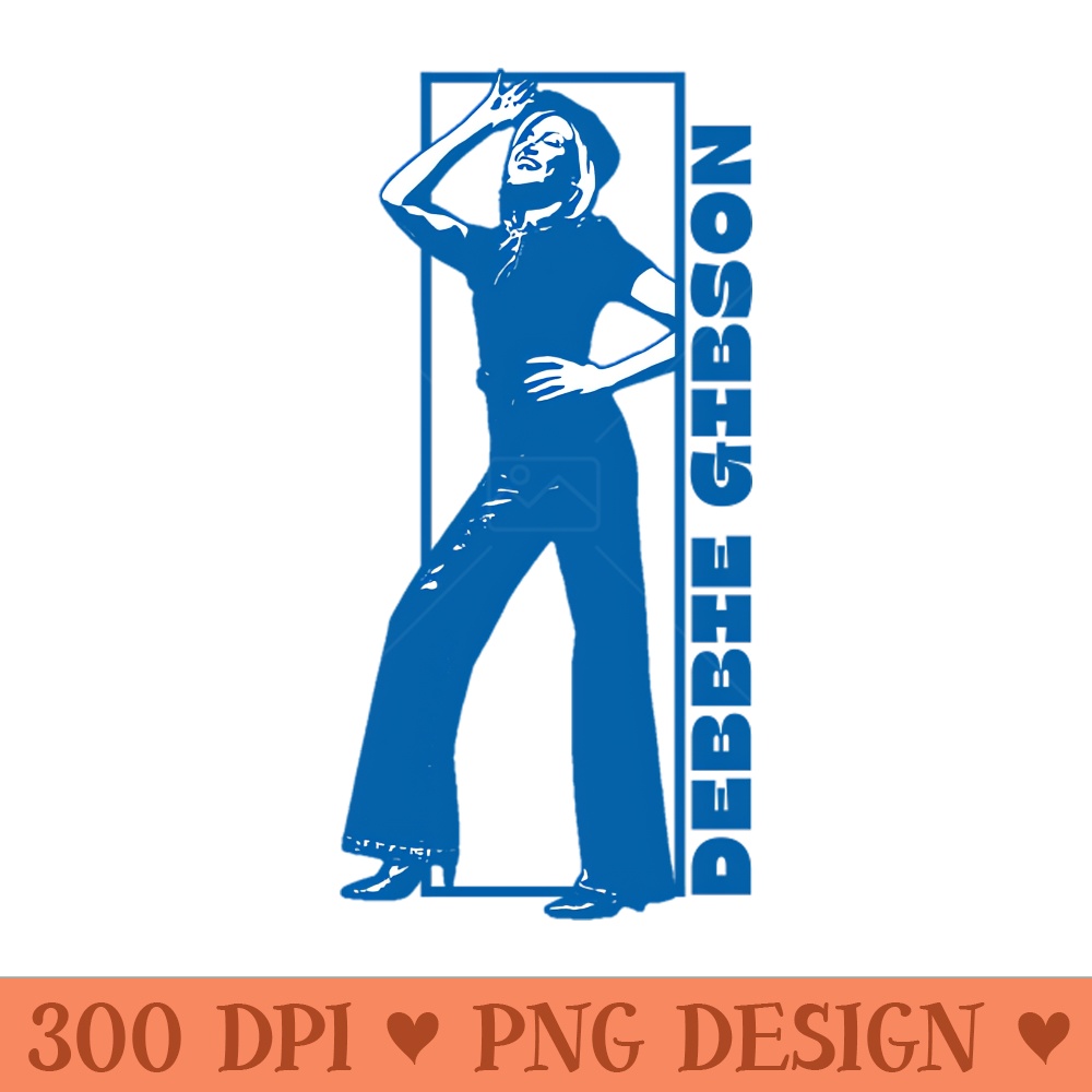 debbie gibson vintage - Transparent Shirt Mockup | Inspire Uplift