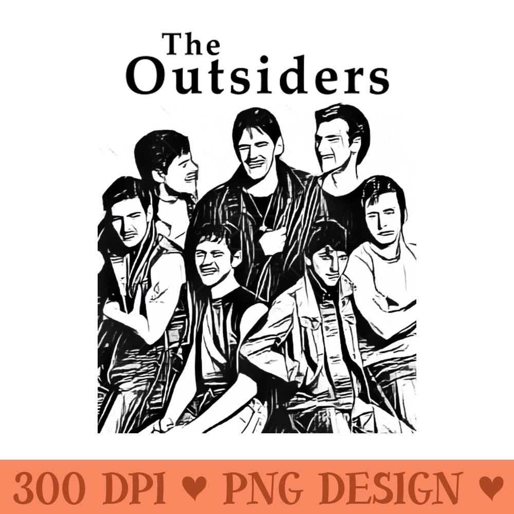 The Outsiders - PNG Clipart Download | Inspire Uplift