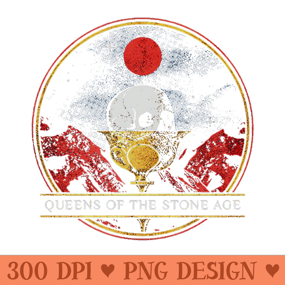 PArt II QOTSA Vintage - PNG Graphic Resource | Inspire Uplift