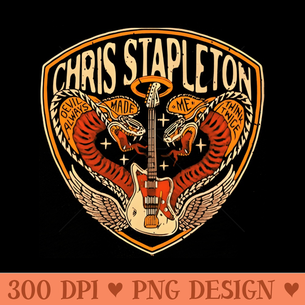 Chris Stapleton Vintage - Download Transparent Shirt | Inspire Uplift