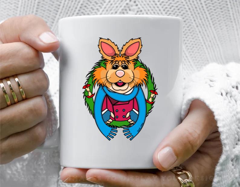 The Muppet Christmas Carol Bean Bunny Coffee Mug, 11 oz Cera | Inspire ...