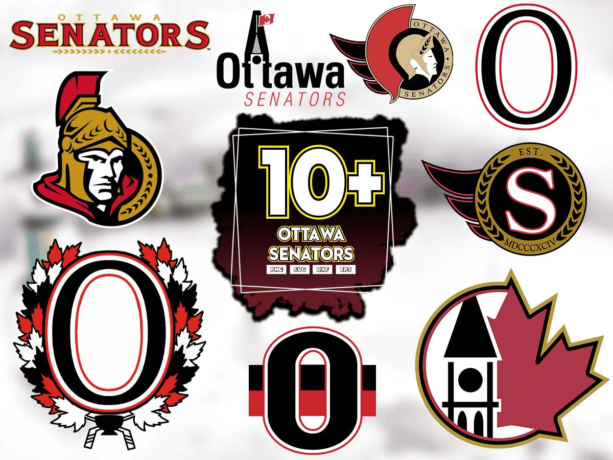 10 Files Ottawa Senators Svg Bundle, Ottawa Senators NHL Log | Inspire ...