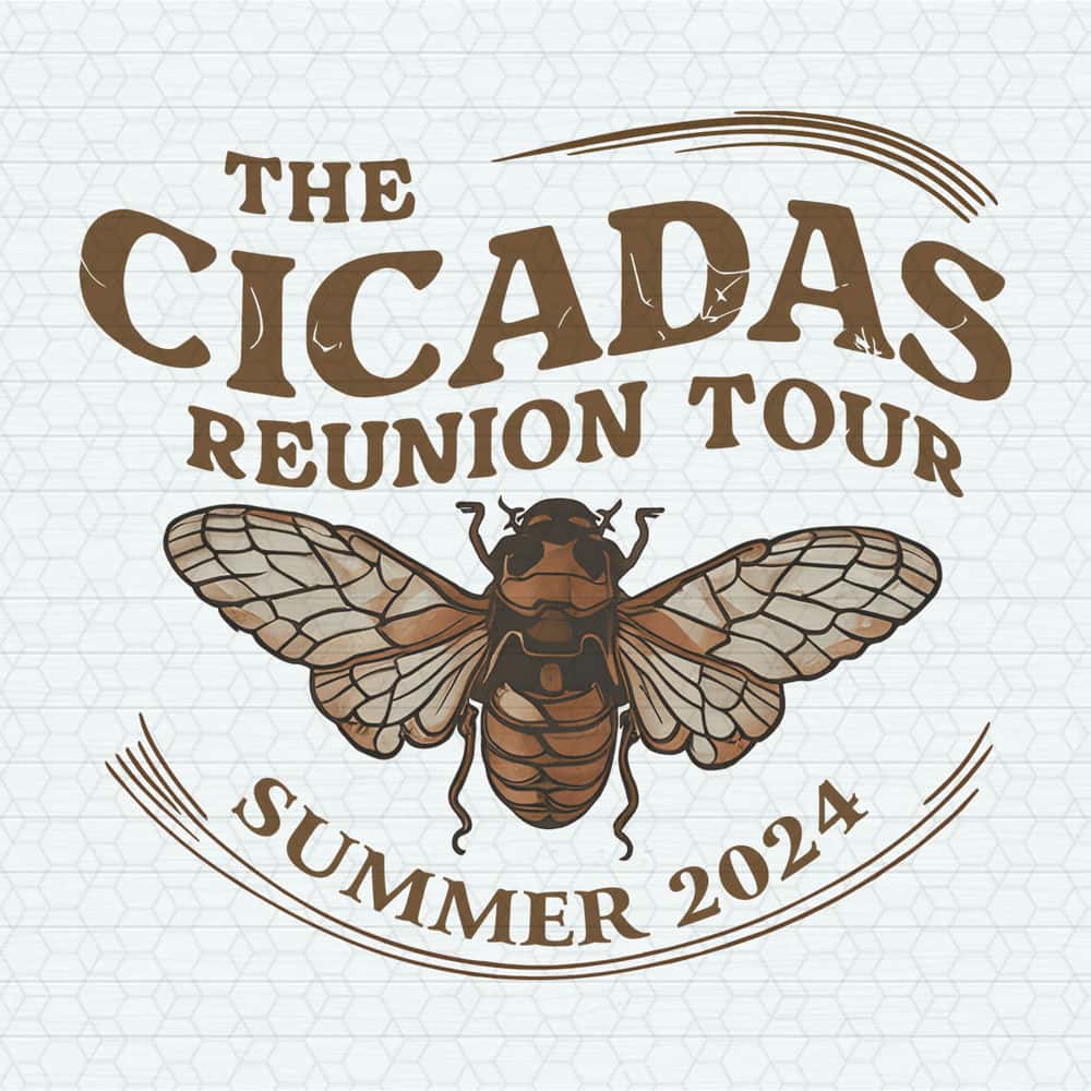 The Cicadas Reunion Tour Summer 2024 PNG - Inspire Uplift