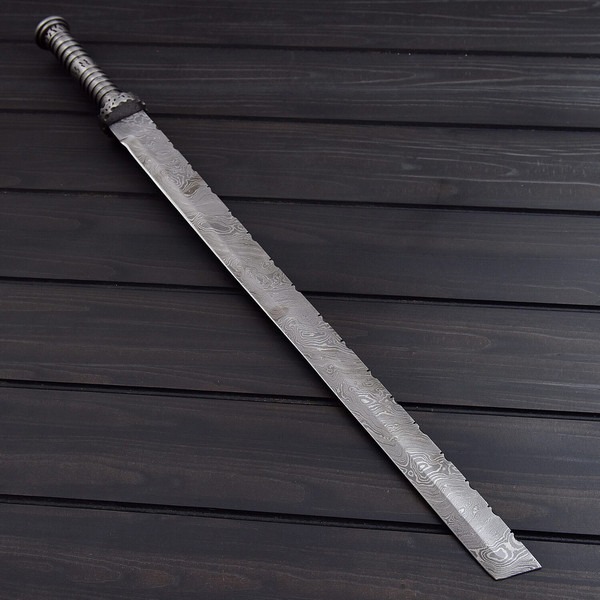 CUSTOM MADE SWORD, HANDMADE DAMASCSU STEEL SWORD, VIKING SWO | Inspire ...