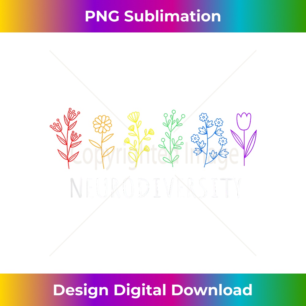 Autism Awareness Rainbow Neurodiversity Autistic Pride - Vib - Inspire ...