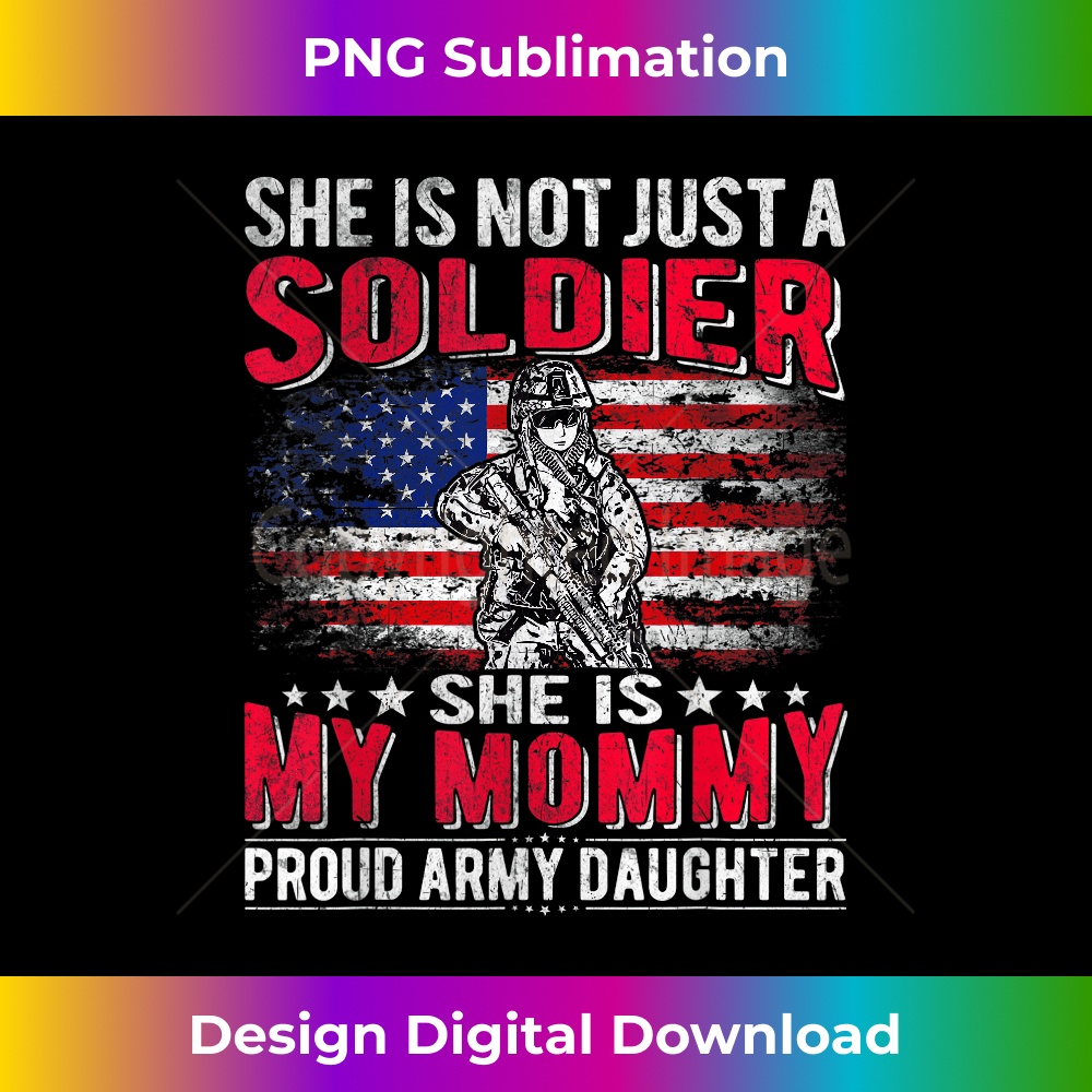 My Mommy Is Soldier Hero Proud Army Daughter Military Child - Inspire ...