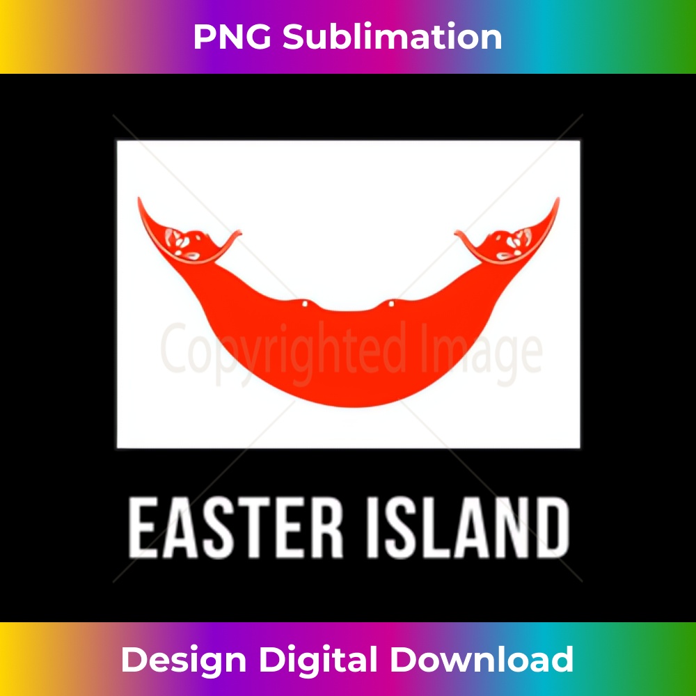 Easter Island Flag Rapa Nui - Minimalist Sublimation Digital | Inspire ...
