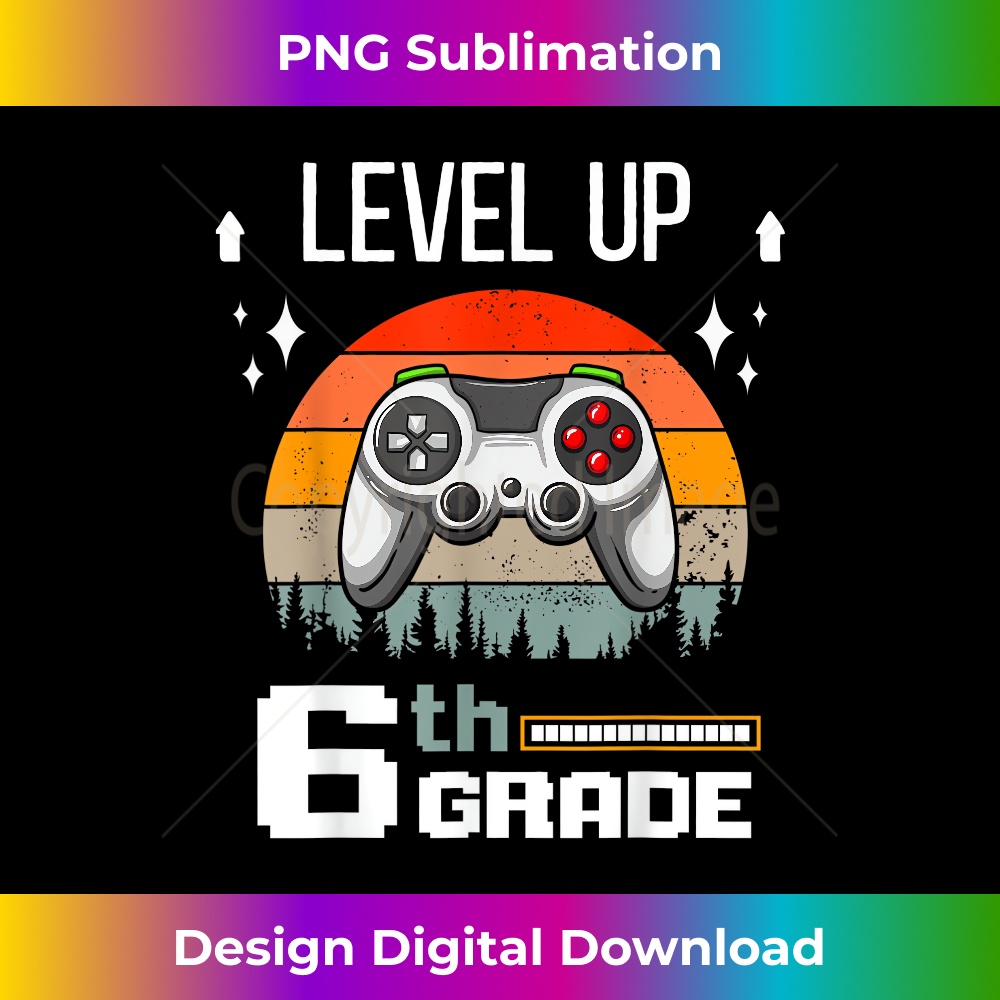 6th Grade Level Up Back To School Unlocked Sixth Grade Boys - Inspire ...
