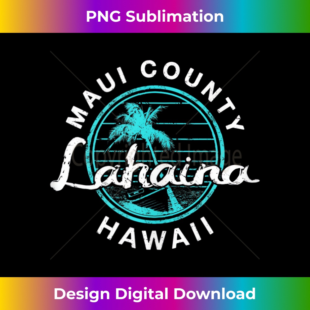 Hawaii Lahaina Maui Retro - Contemporary PNG Sublimation Des - Inspire ...