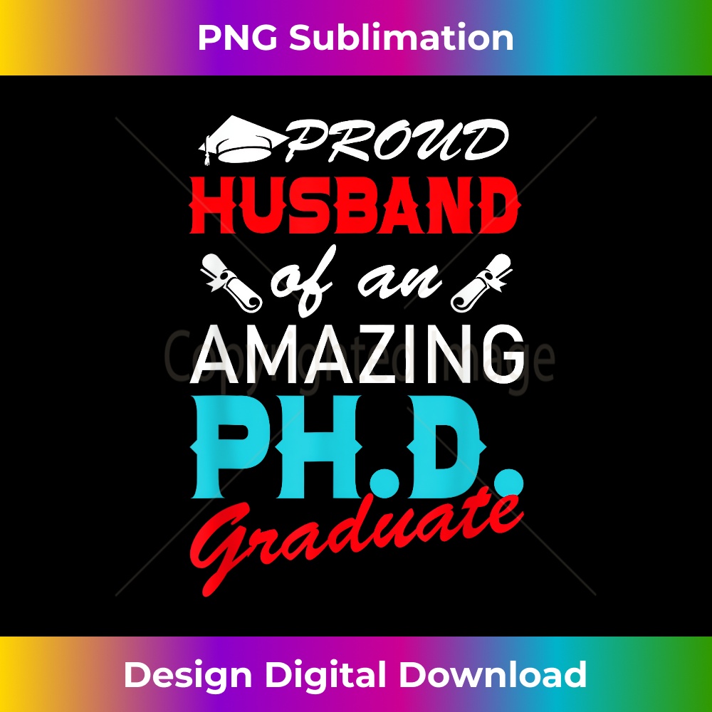 Proud Husband PhD Graduation Doctoral Doctorate Degree - Fut | Inspire Uplift