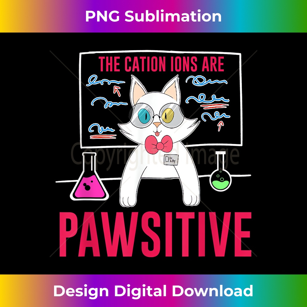 The Cation Ions Are Pawsitive Cat Chemistry - Minimalist Sub | Inspire Uplift