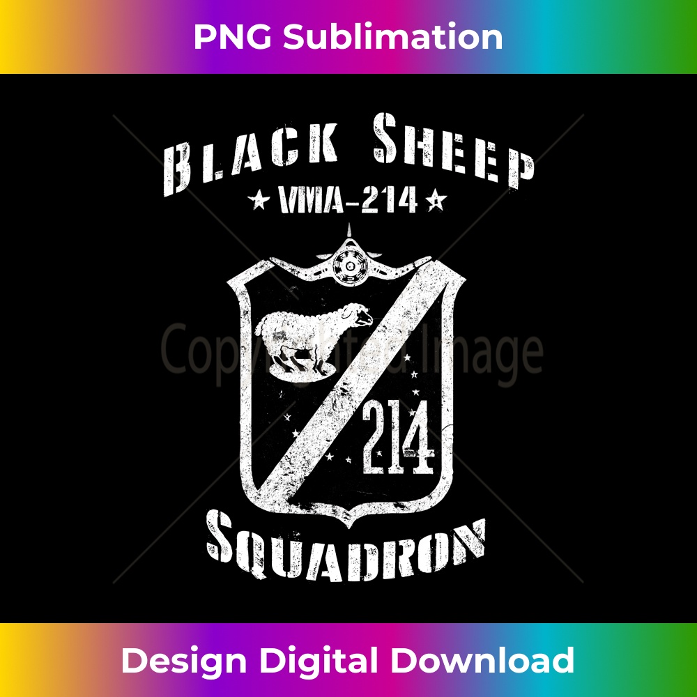 Black Sheep Squadron VMA-214 WWII Vintage - Minimalist Subli | Inspire ...