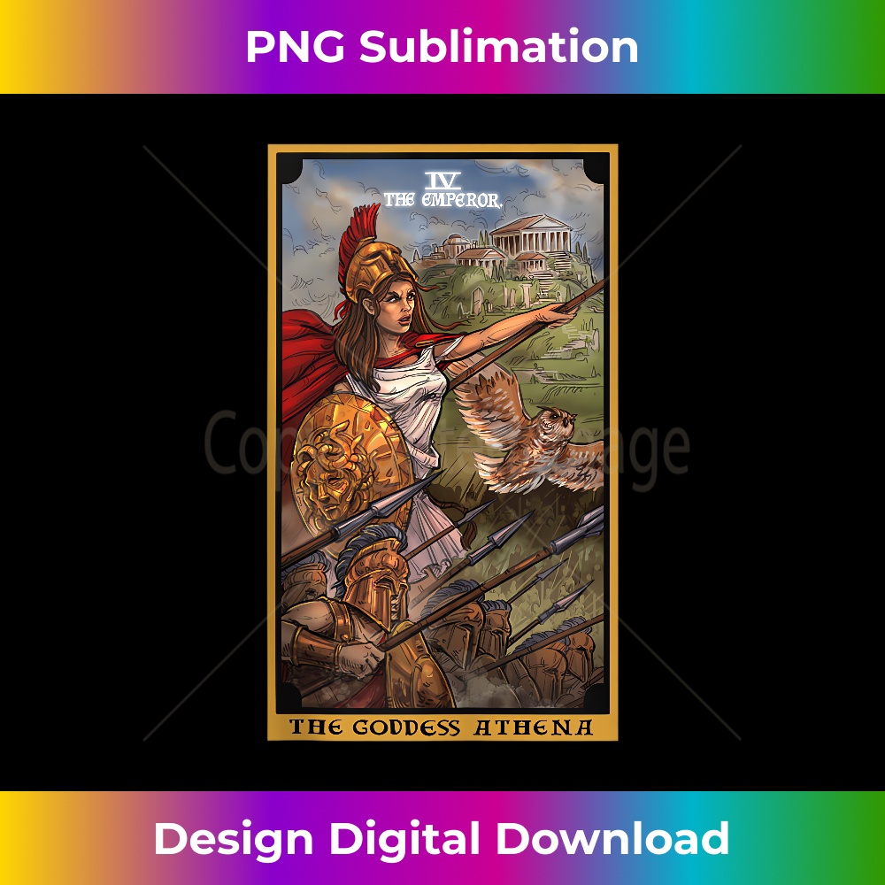 The Goddess Athena The Emperor Tarot Card Greek Mythology - | Inspire ...