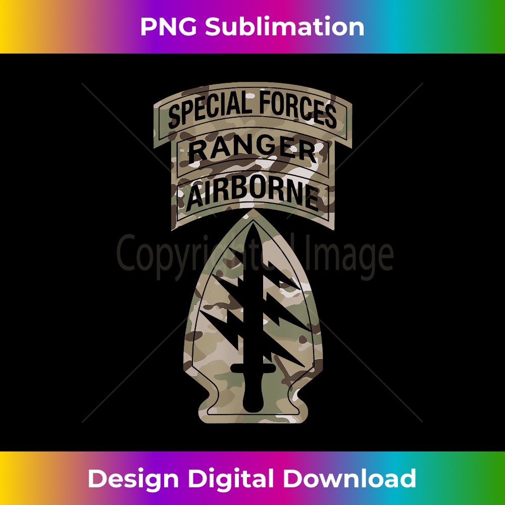 US Army Special Forces - SF Ranger Tab - OCP Multicam Camo | Inspire Uplift