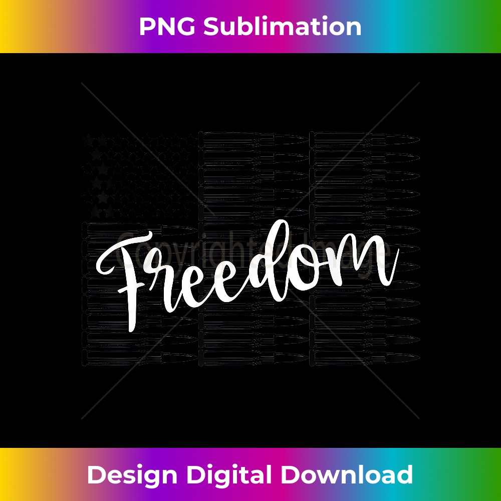 Freedom Bullet American Flag Patriot - Premium PNG Sublimati | Inspire ...