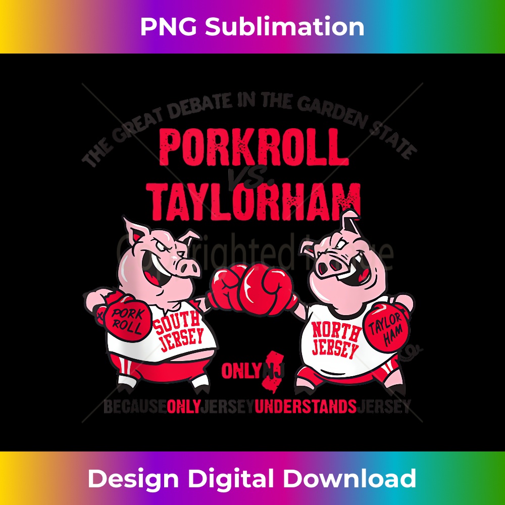 Pork Roll Taylor Ham design It's New Jersey Tank Top - Profe | Inspire ...
