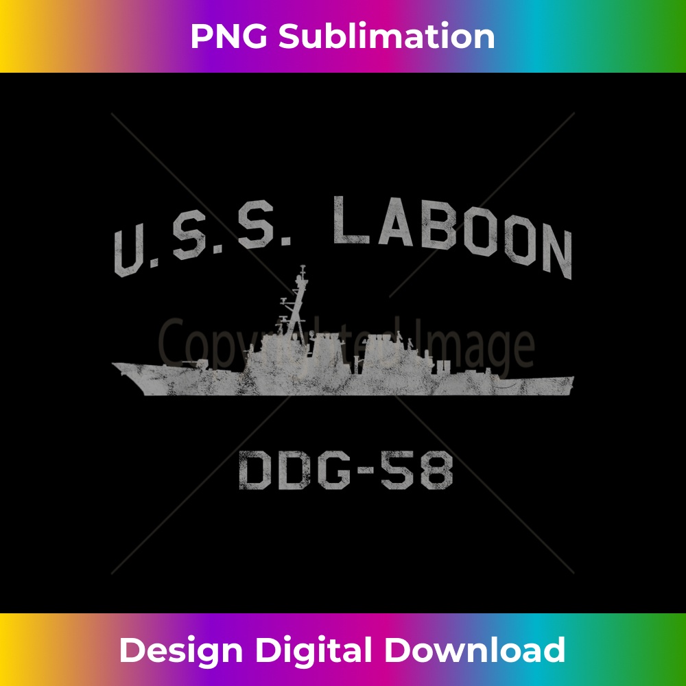 USS Laboon DDG-58 Destroyer Ship Waterline Profile Tee - Hig | Inspire ...