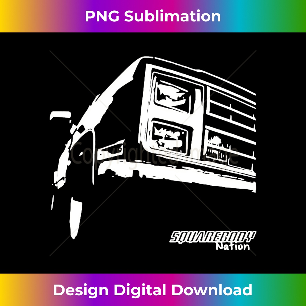 Square Body Nation Tees - Squarebody - Truck Lovers Long Sle | Inspire ...