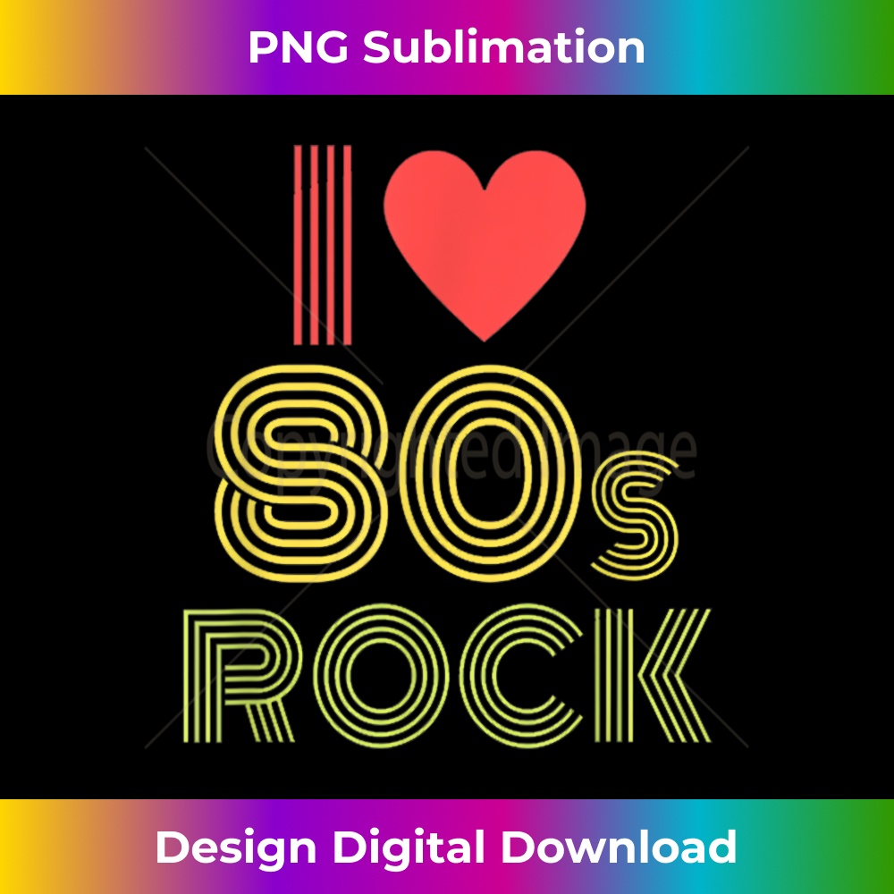 I Love Rock n Roll 80s Retro Music Tshirt For Boys And Girls | Inspire ...