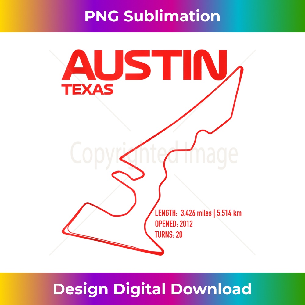 Race Track in Austin Formula Racing Circuits Sport Tank Top | Inspire ...
