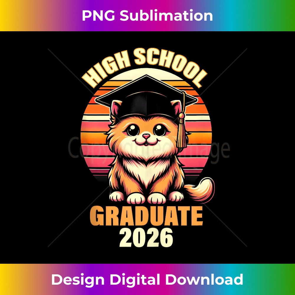 2026 High School Graduate 12th Grade Graduation Class Cat Ta | Inspire ...