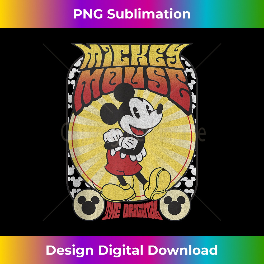 Disney Mickey And Friends Retro Seventies Mickey Poster Tank | Inspire ...