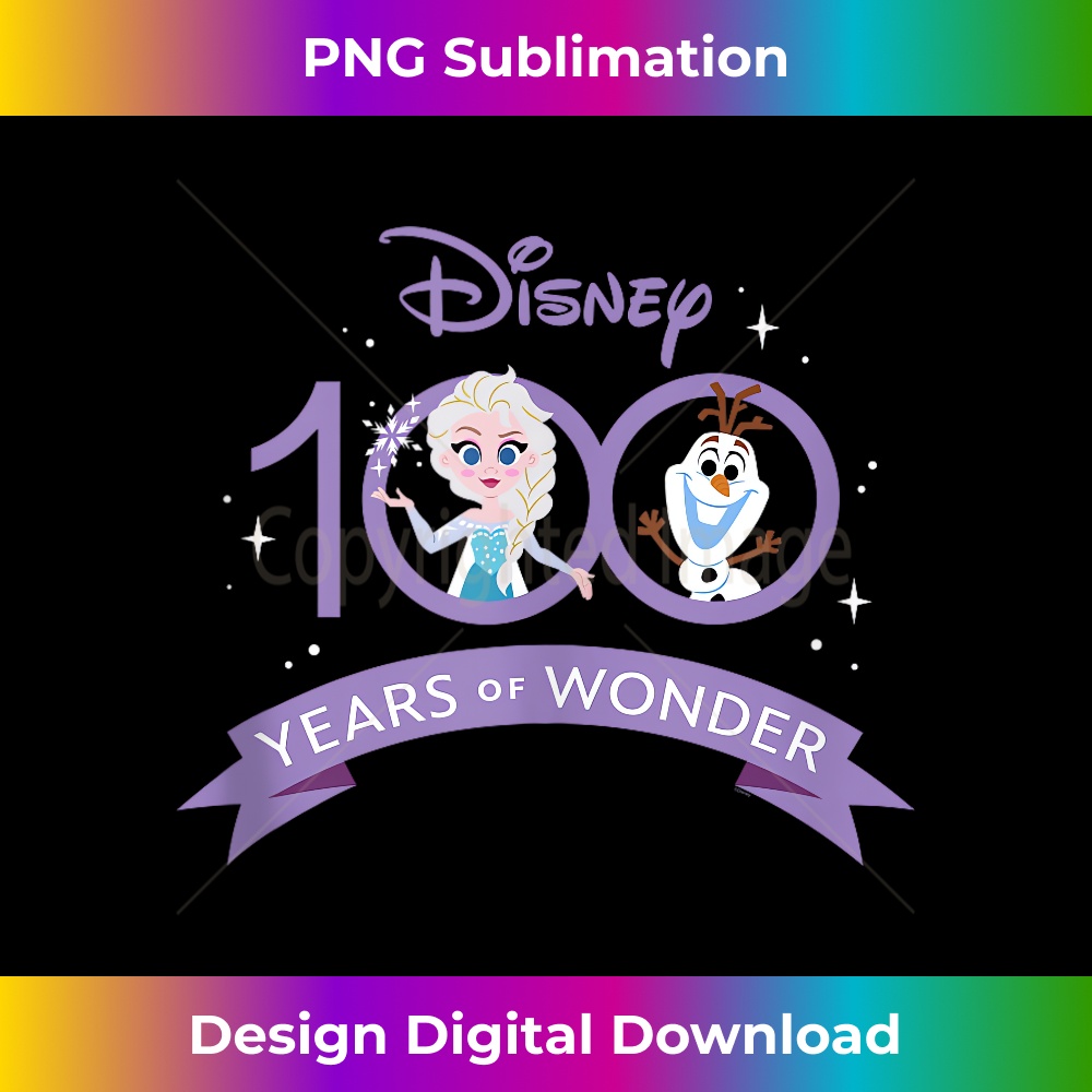 Disney 100 Anniversary Frozen Elsa and Olaf Wonder D100 Tank | Inspire ...