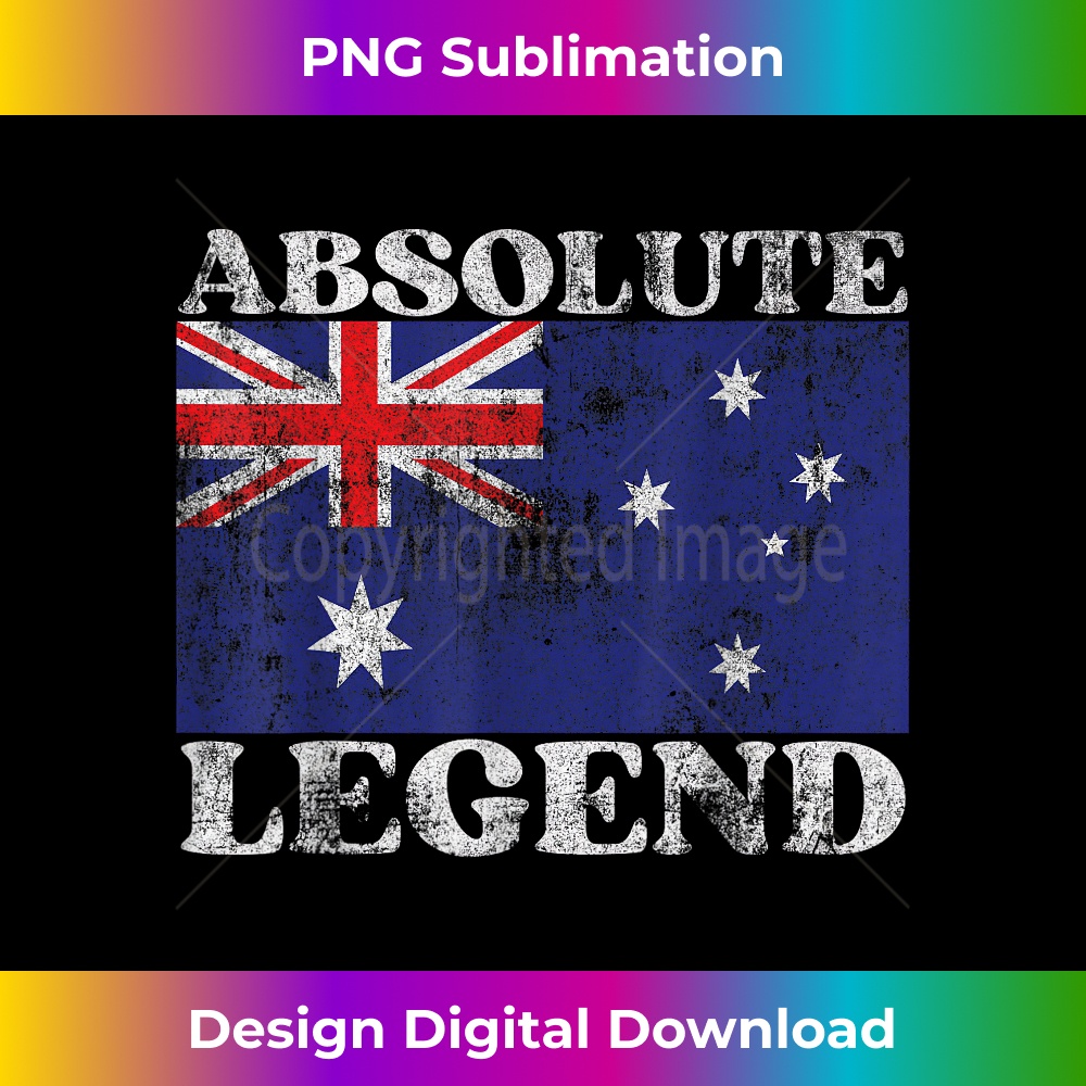 Funny Australia Flag Australian Legend Aussie Pride Distress | Inspire ...