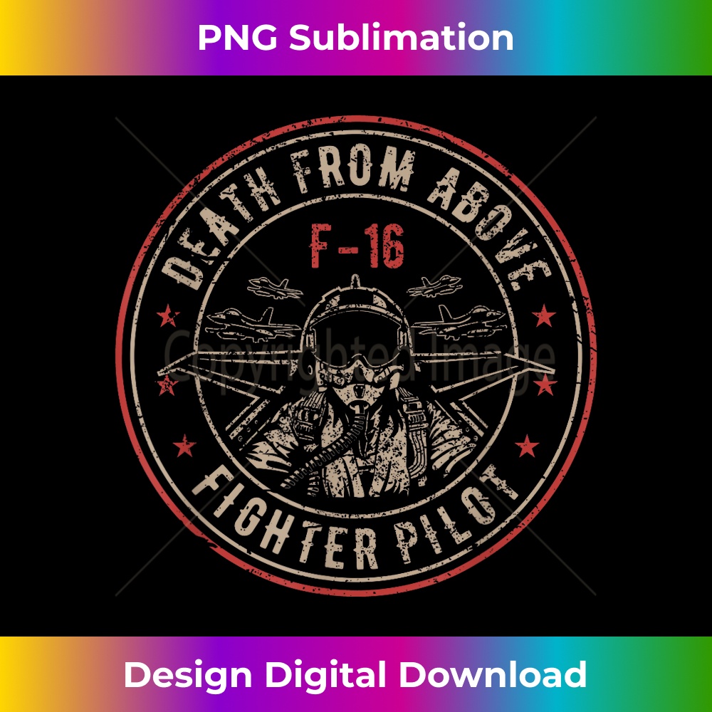 Retro F-16 Air Force Death From Above Fighter Pilot 2 - High | Inspire ...