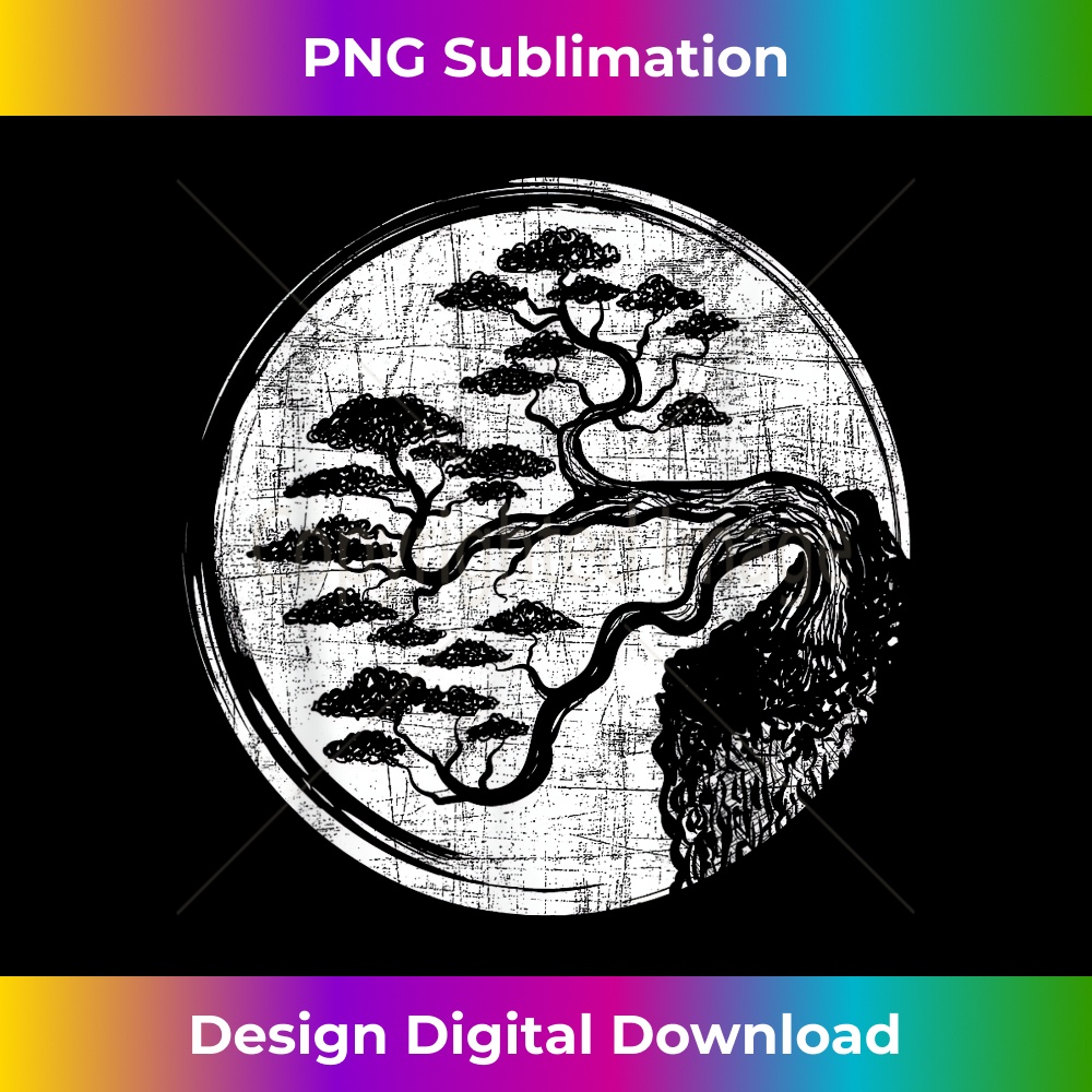 Bonsai Tree - Zen Circle Yin Yang Japanese Culture Gardener | Inspire ...