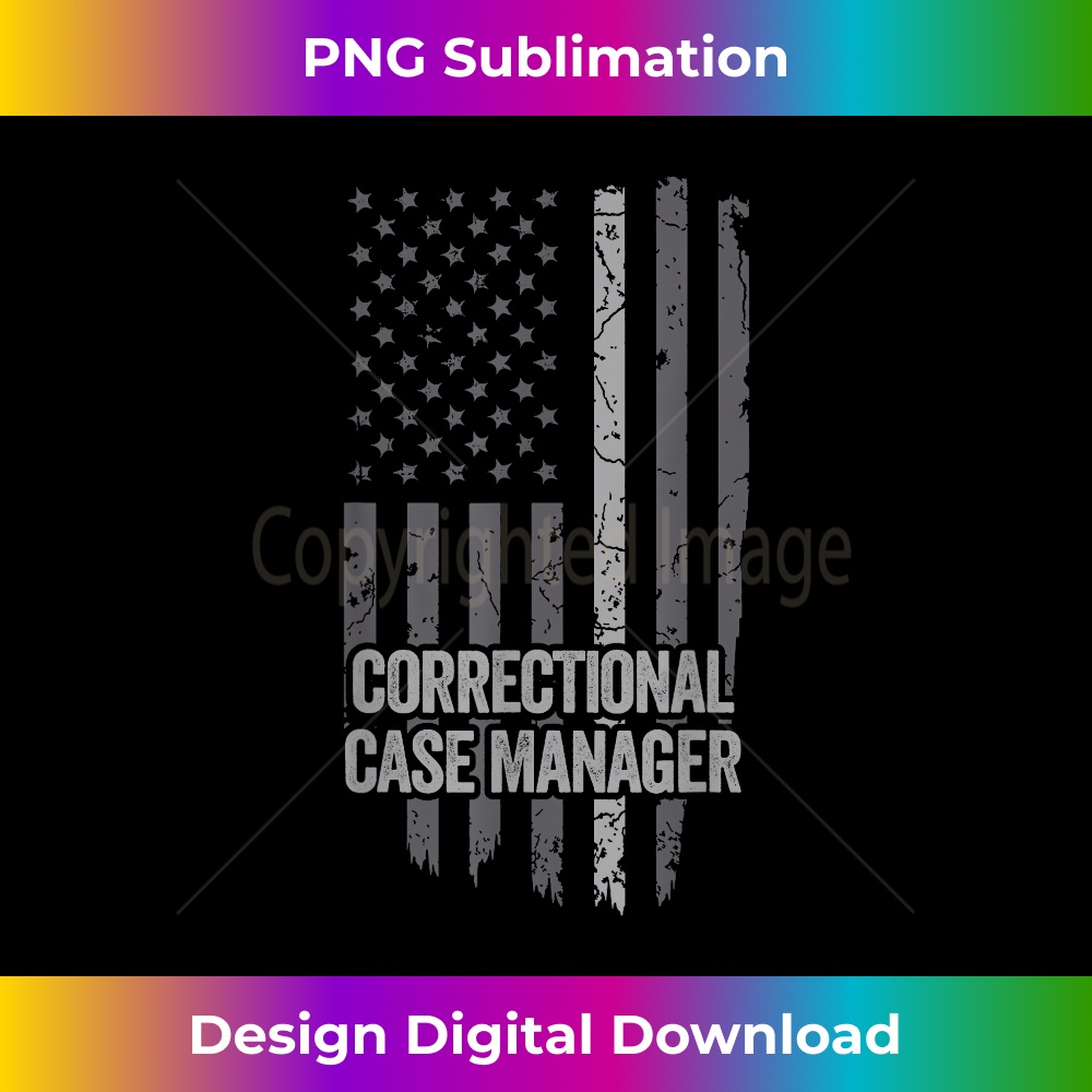 American Flag Thin Line Correctional Case Manager - Special | Inspire ...