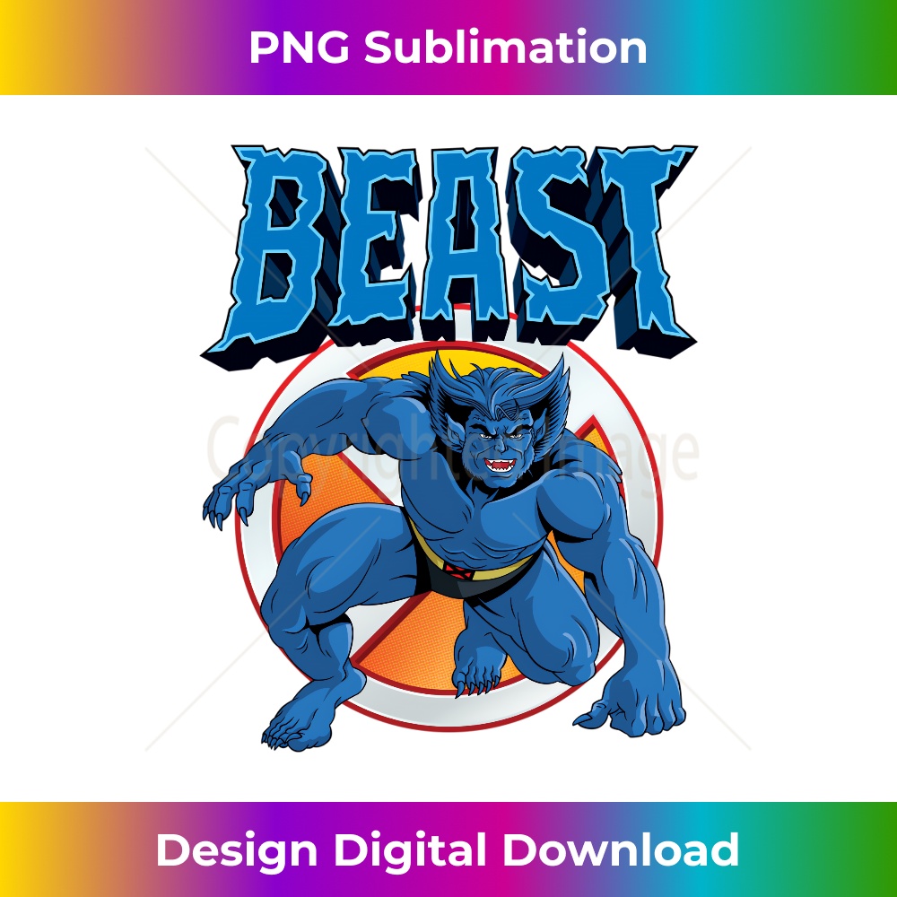 Marvel X-Men Beast Retro 90s 1 - PNG Sublimation Digital Dow | Inspire ...
