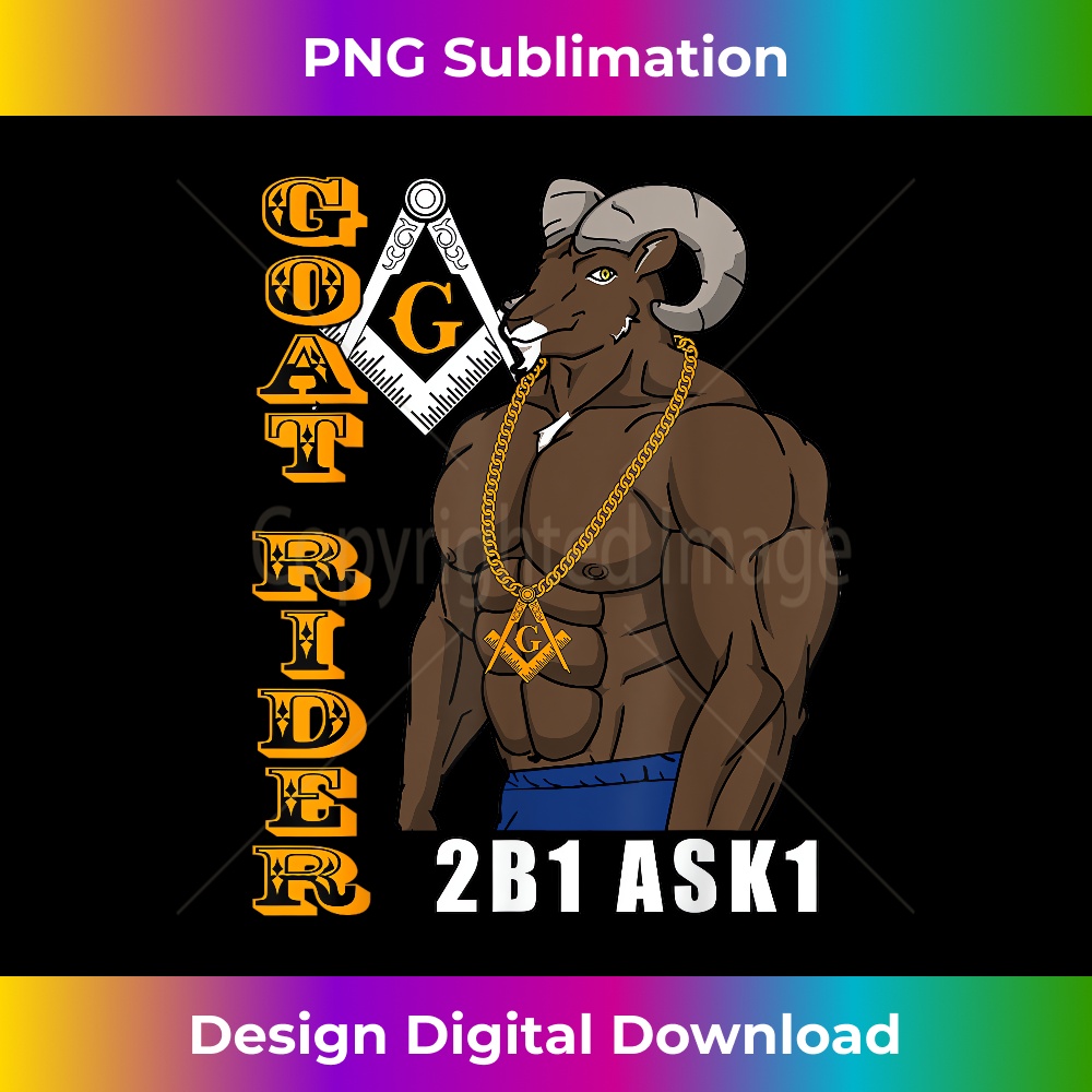 Brothers Masons Goat Rider 2B1 ASK1 PHA Masonic Father's Day - Inspire ...